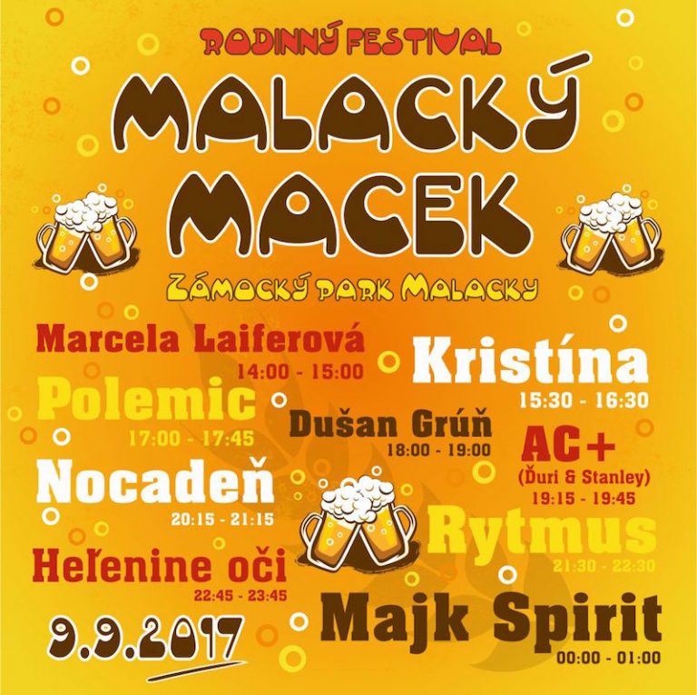 Malacky budú mať nový hudobný festival. Prichádza Malacký Macek!