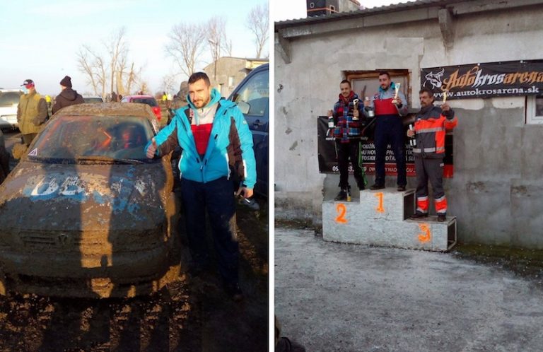 Gajarčan Tomáš Pecha úspešne na Karpatskom autokrosovom pohári