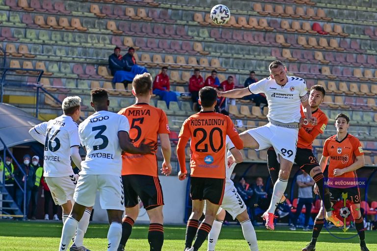 Futbal: Senica remizovala v Ružomberku 1:1