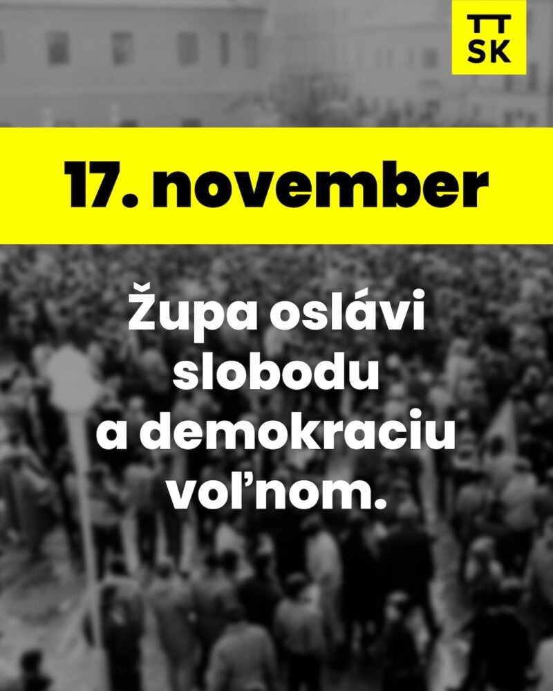 TTSK: November 1989 patrí medzi najvýznamnejšie medzníky našich ...